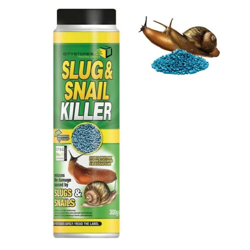 citystores 300g Slug Pellets slug repellent friendly protect plants ...