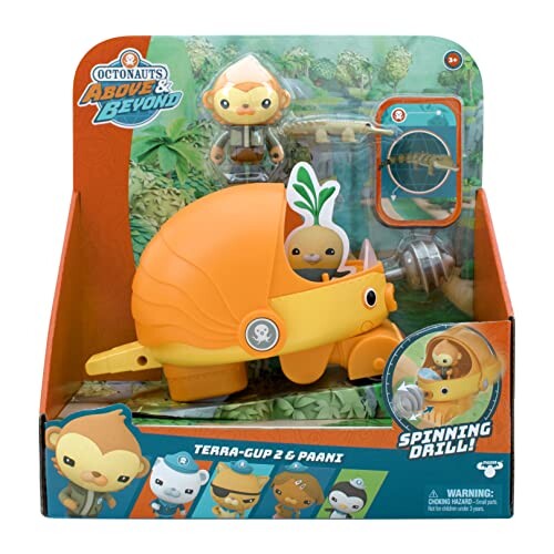 Octonauts Above & Beyond | Terra Gup 2 And Paani | Deluxe Toy Vehicle ...