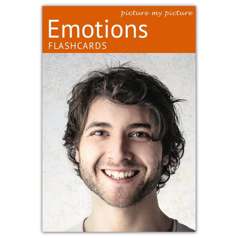 Picture My Picture Feelings and Emotions Flash Cards | 40 Emotion ...