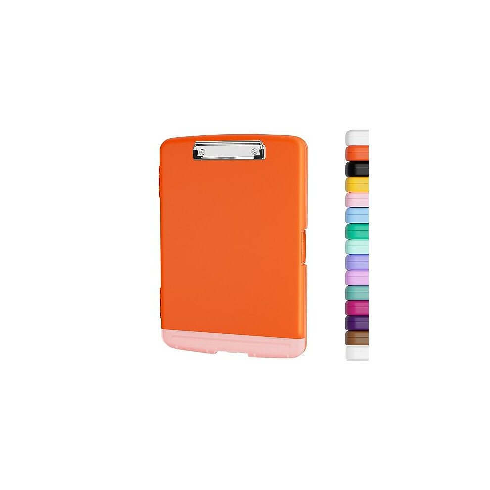 Piasoenc Clipboard with Storage, 8.5x11" Storage Clipboards with Pen ...