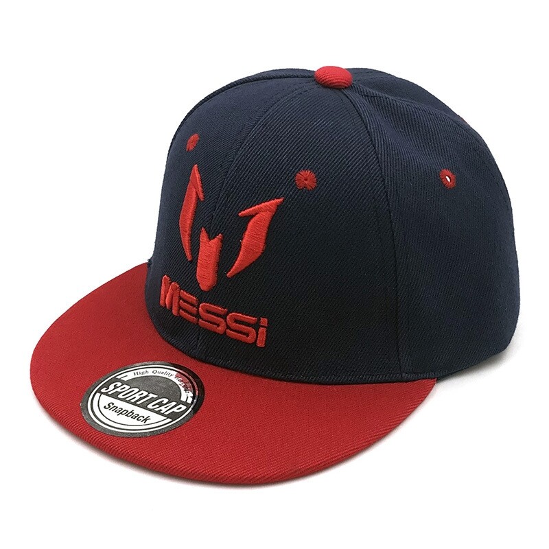 (Messi navy blue) 2024 New Children's Hat Messi Hip Hop Snapback Hat ...