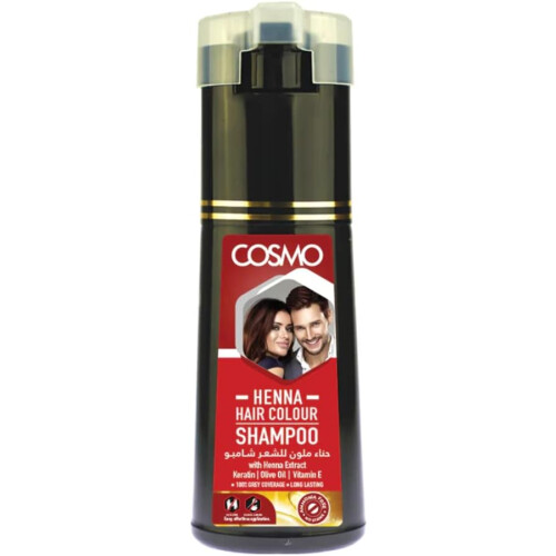 Cosmo Hair Colour Shampoo Henna Infused With Conditioning Extract ...