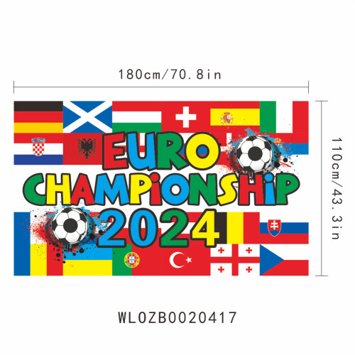 Germany Euro 2024 Top 24 Flags International Fans Products Football ...