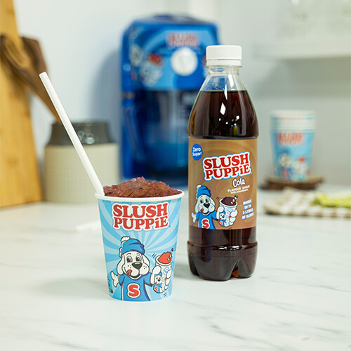 Cola SLUSH PUPPiE Syrup - ZERO Sugar. 500ml of Iconic Cola Flavour. on ...