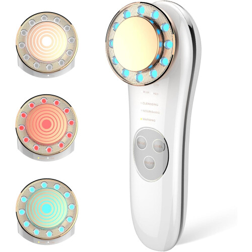 Chronus Microcurrent Facial Device,7 in 1 Anti-Aging Face and Neck ...