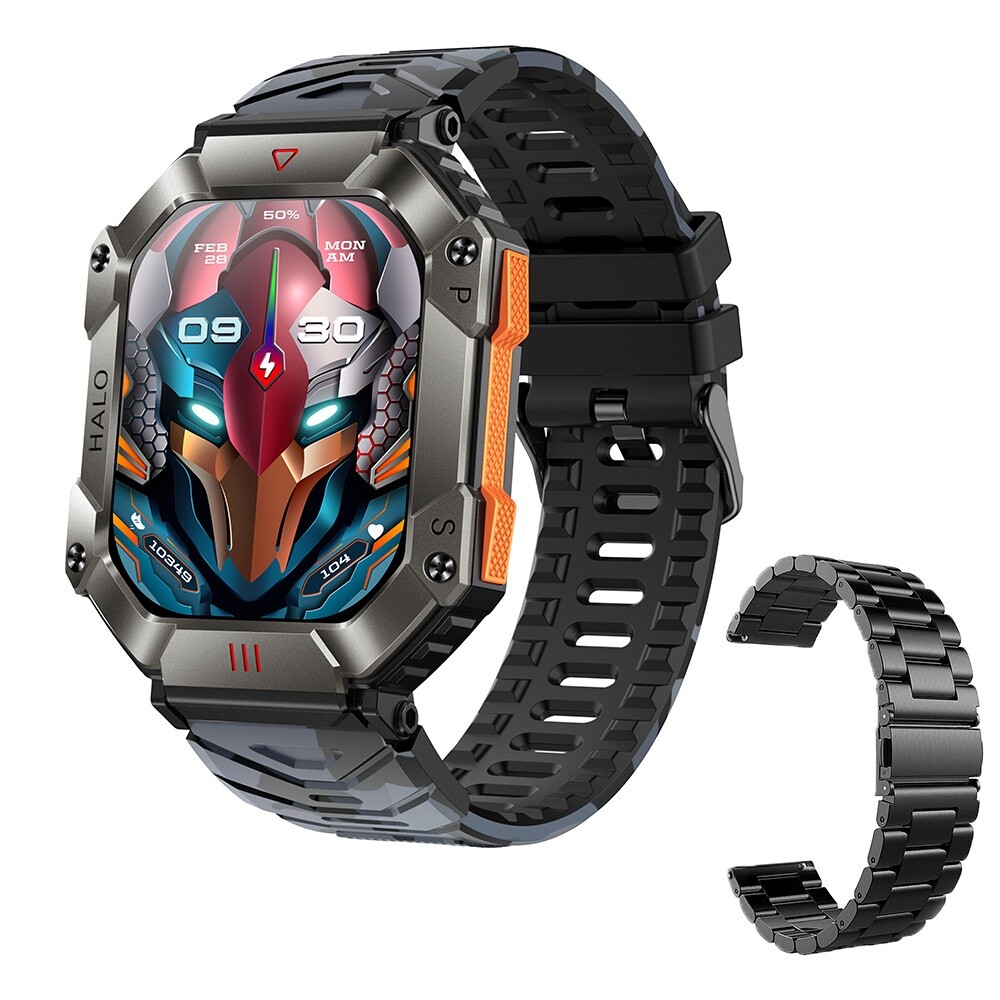 Chronus Smart Watch Bluetooth Answer/Dial 2.0 Inch Large Screen Outdoor ...