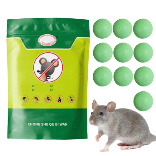 (2 Pieces (20 Balls)) 10/20Pcs Mouse Mice Rodent Repellent Peppermint ...