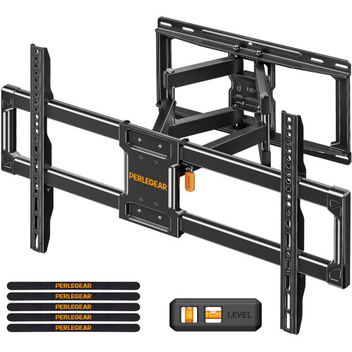 Perlegear TV Wall Bracket for Most 42?84 Inch Flat/Curved TVs up to 60 ...
