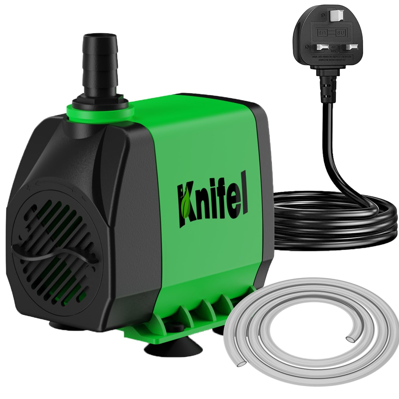Knifel Submersible Pump 3000L/H 60W Dry Burning Protection with Ultra Quiet Design 3m High Lift ...