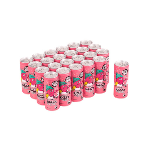 Karma Drinks Razza Raspberry Pink Lemonade (24 x 250ml Cans), Natural ...