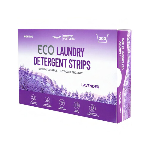 Proto Future Eco-Friendly Laundry Detergent Sheets - Biodegradable ...