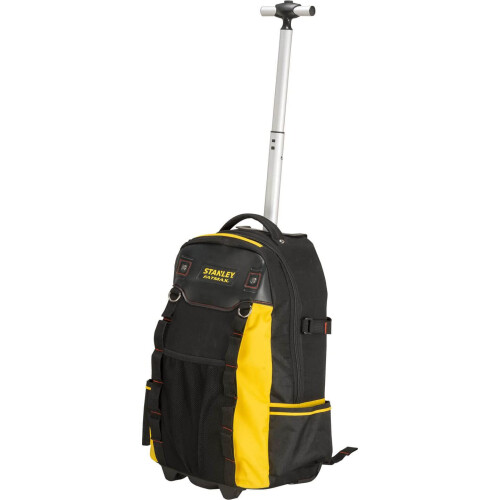 STANLEY FATMAX Tool Backpack with Wheels, Extendable handle, Removable ...