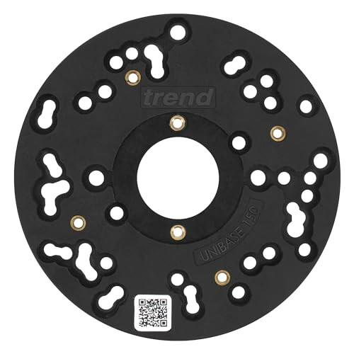 Trend Universal Plunge Router Sub-Base, 150mm, Enhanced Compatibility ...