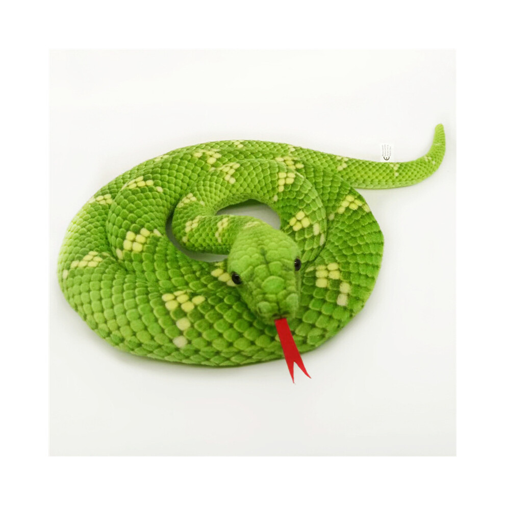 (Green Anaconda, 300cm/118.11in) Giant Snakes Plush Toy Simulated ...