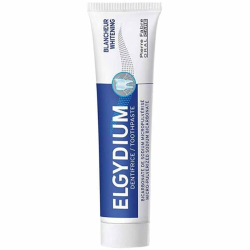 Elgydium Whitening Toothpaste, Helps To Remove Food & Drinks Stains ...