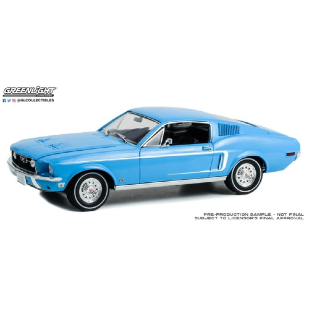 GreenLight 1/18 1968 Ford Mustang Fastback "Ford Rainbow Of Colours ...