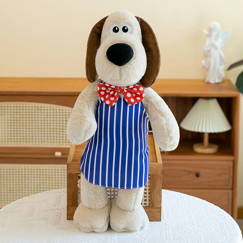 (Clothes, 40cm/15.75in) Wallace Gromit Theme Anime Dog Plush Tie Chef ...