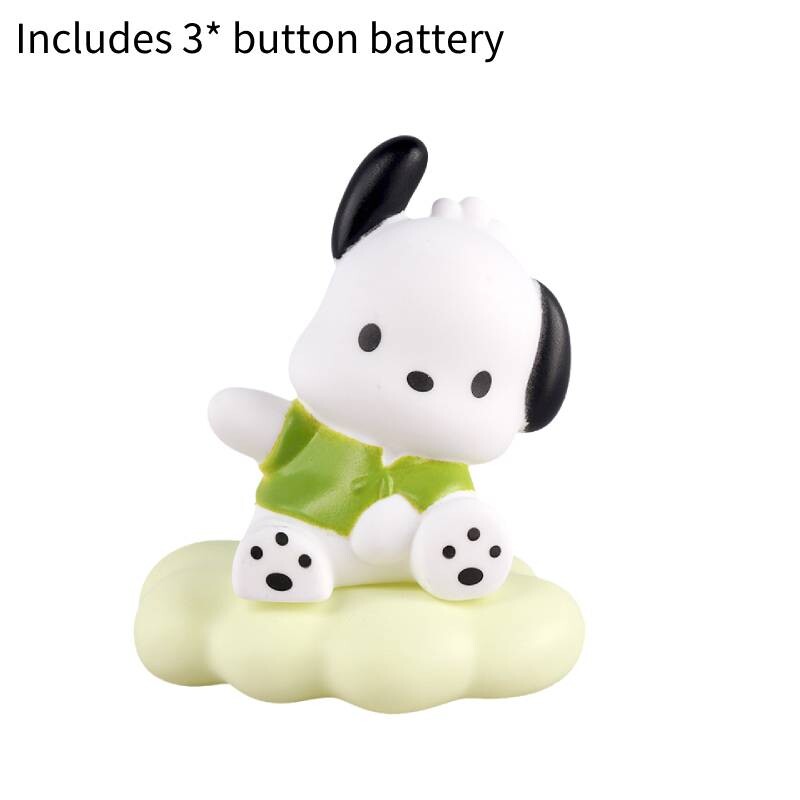 (Pochacco) Sanrio Character Pochacco Kuromi Cinnamoroll Cloud Night ...