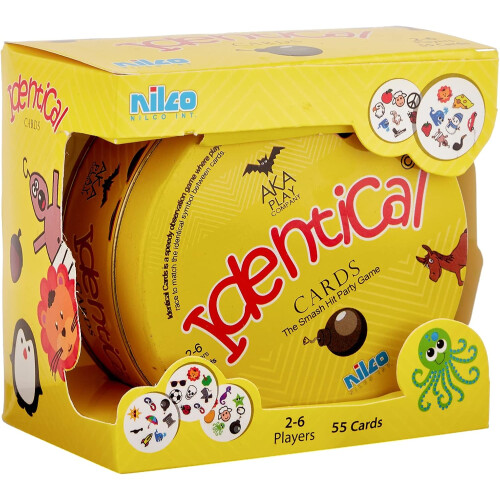 Nilco Identical Card The Smash Hit Party Game - 55 Cards | Perfect for ...