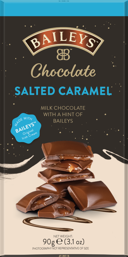 BAILEYS Salted Caramel Milk Chocolate Truffle Bar 90g (Pack of 15) on OnBuy