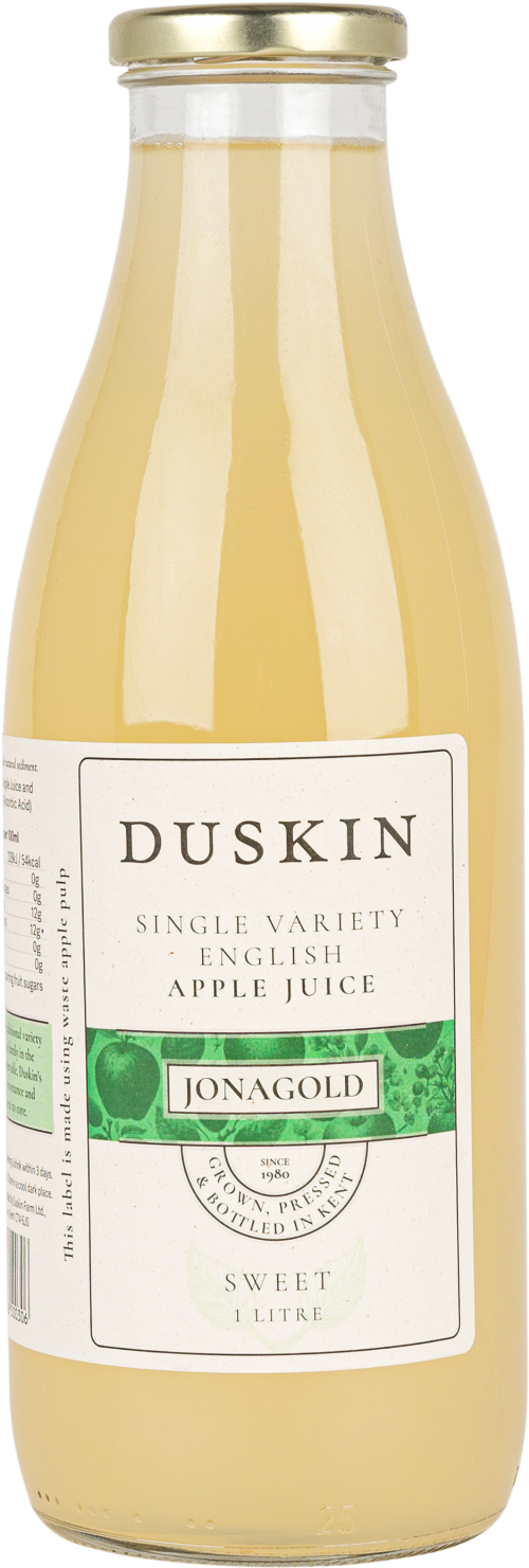 DUSKIN Single Variety English Apple Juice Jonagold Sweet 1L (Pack of 6) on OnBuy