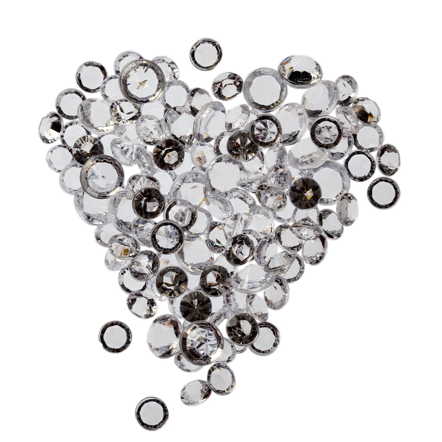 (Clear, 6000pcs) Table Scatters Acrylic Crystals Bling Diamond Wedding ...