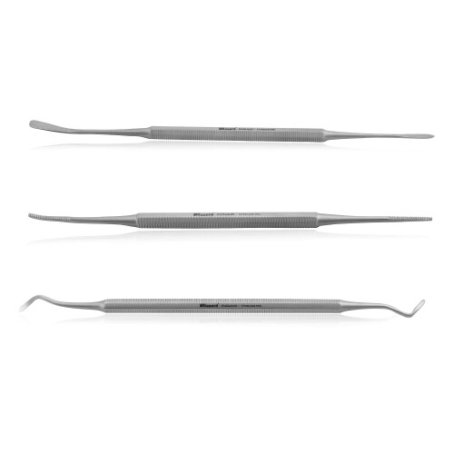 Ingrown Toenail File Set by Blizzard – 3 Piece Double-Ended Tool Kit ...