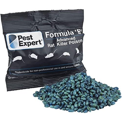 Formula 'B+' Advanced Rat Poison Grain Bait 1kg (10 x 100g) - Fast ...
