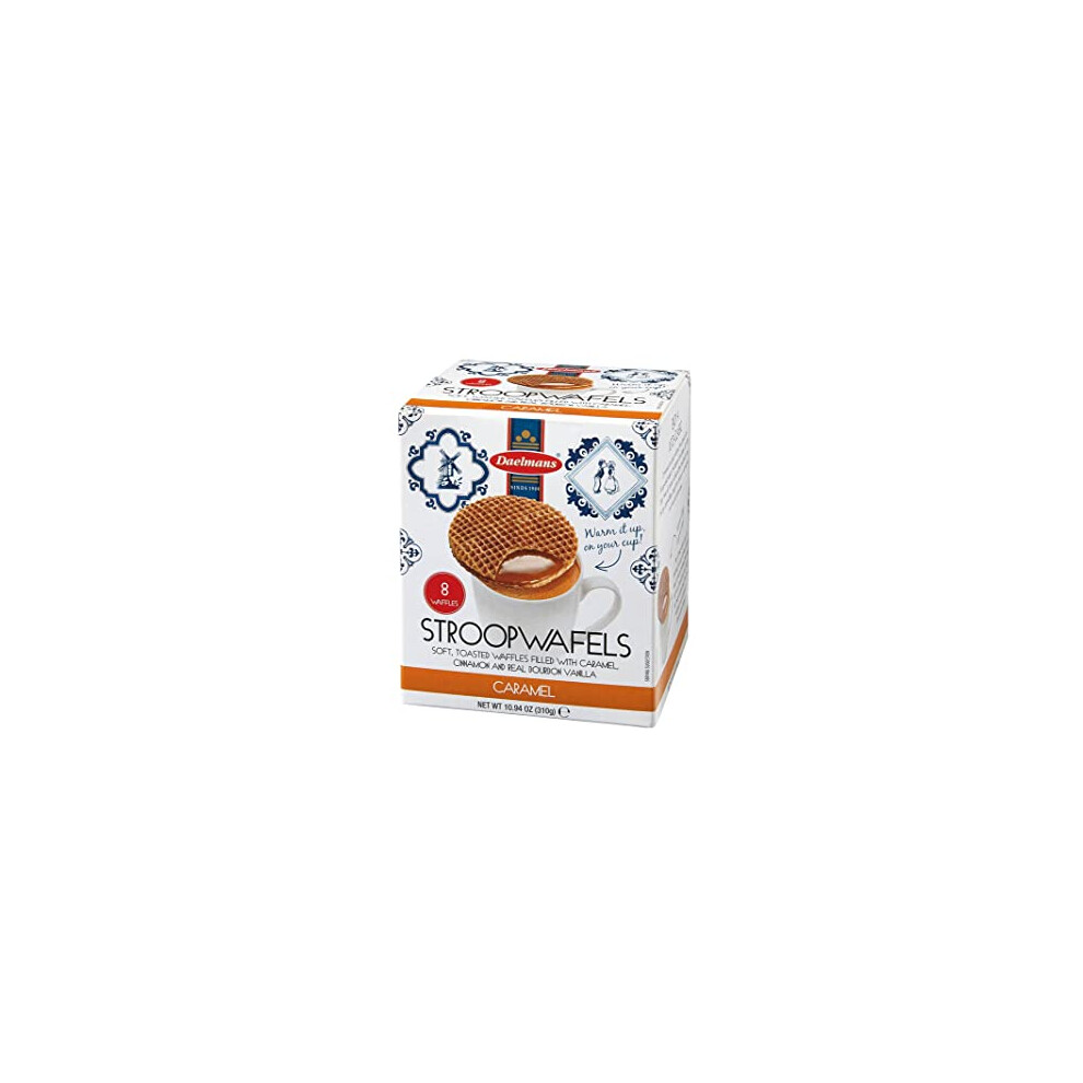 Stroopwafels - Jumbo Caramel Wafers - 310 gram per Cube Box - Authentic ...