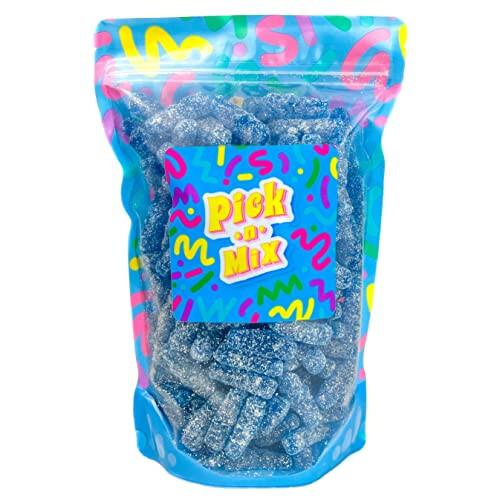 Fizzy Blue Babies 1kg Fizzy Vegan Jelly Blue Babies Classic Sweet Shop ...
