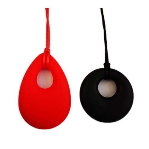 Sensory Chew Necklace,Chewelry for Autism Chewlery Fidget Necklace ...