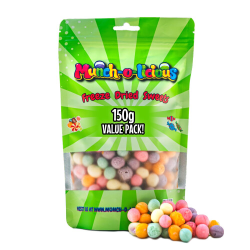 Freeze Dried Sweets 150g Skittles Chewies Vegan Halal Freeze Dried ...