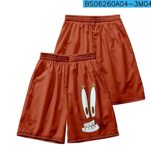 (5, KID160) SpongeBob SquarePants Captain Eugene Men's Loose Couple Beach Pants Patrick Star ...