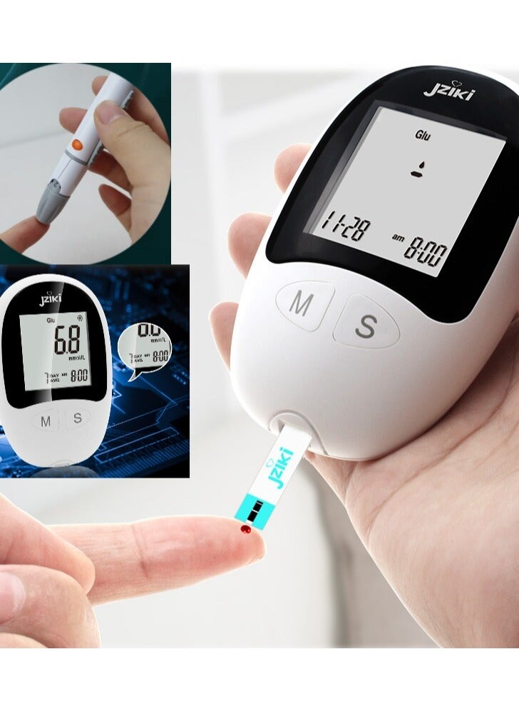 Blood glucose tester, medical blood glucose meter set, 1 blood ...