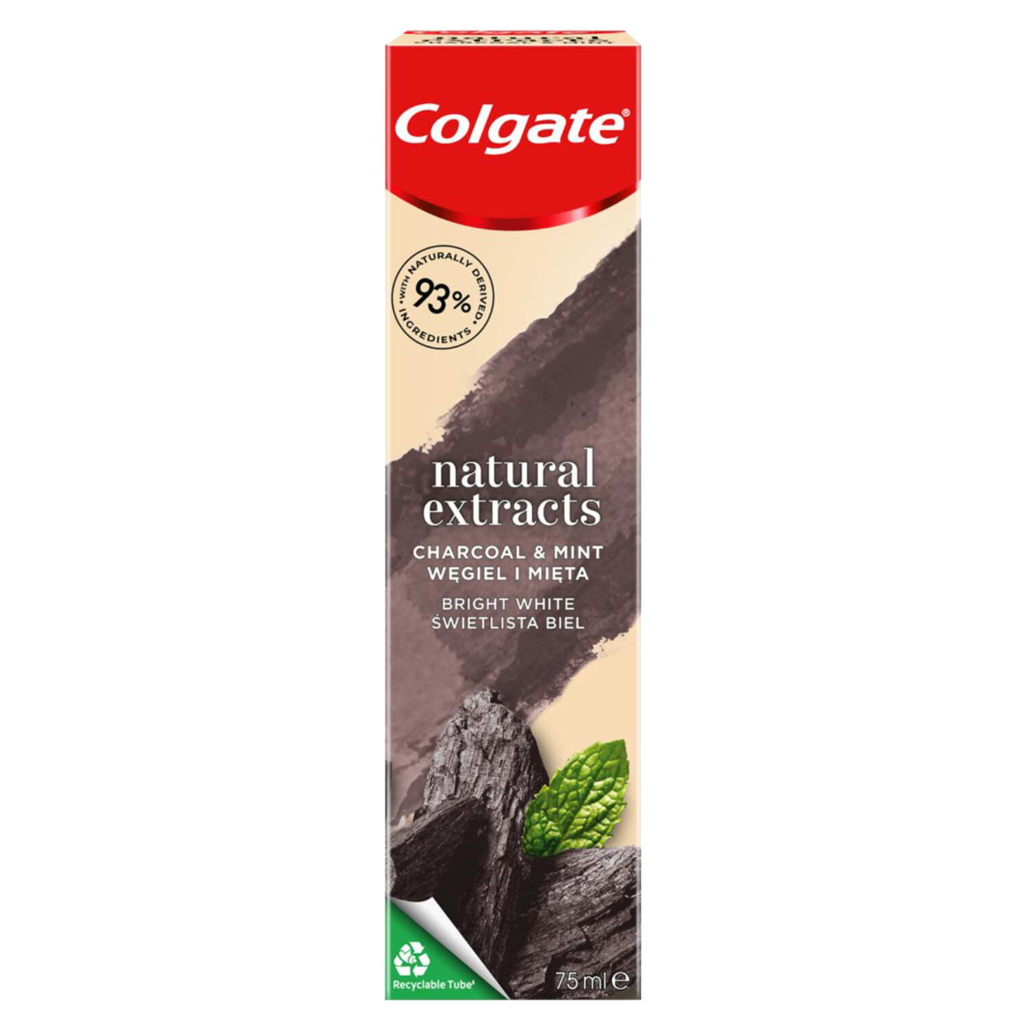 Colgate Natural Extracts Deep Clean With Activated Charcoal Toothpaste ...