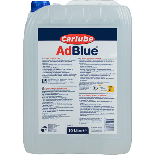 Carlube AdBlue with Integrated Easy Pour Spout - 10L on OnBuy