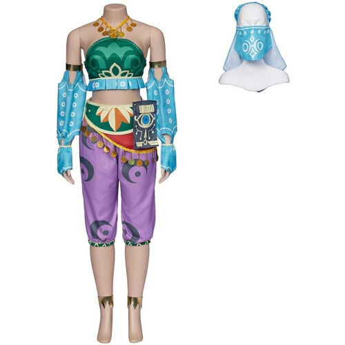 (M) Link Botw Cosplay Gerudo Cosplay Costume on OnBuy