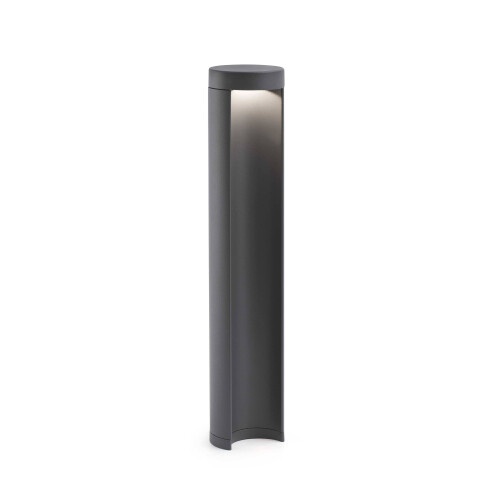 Faro Chandra - LED Outdoor Bollard Light Dark Grey IP54 on OnBuy