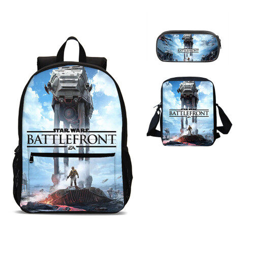 Star Wars School Backpacks Set Insulated Lunch Bag Crossbody Bag Pencil ...