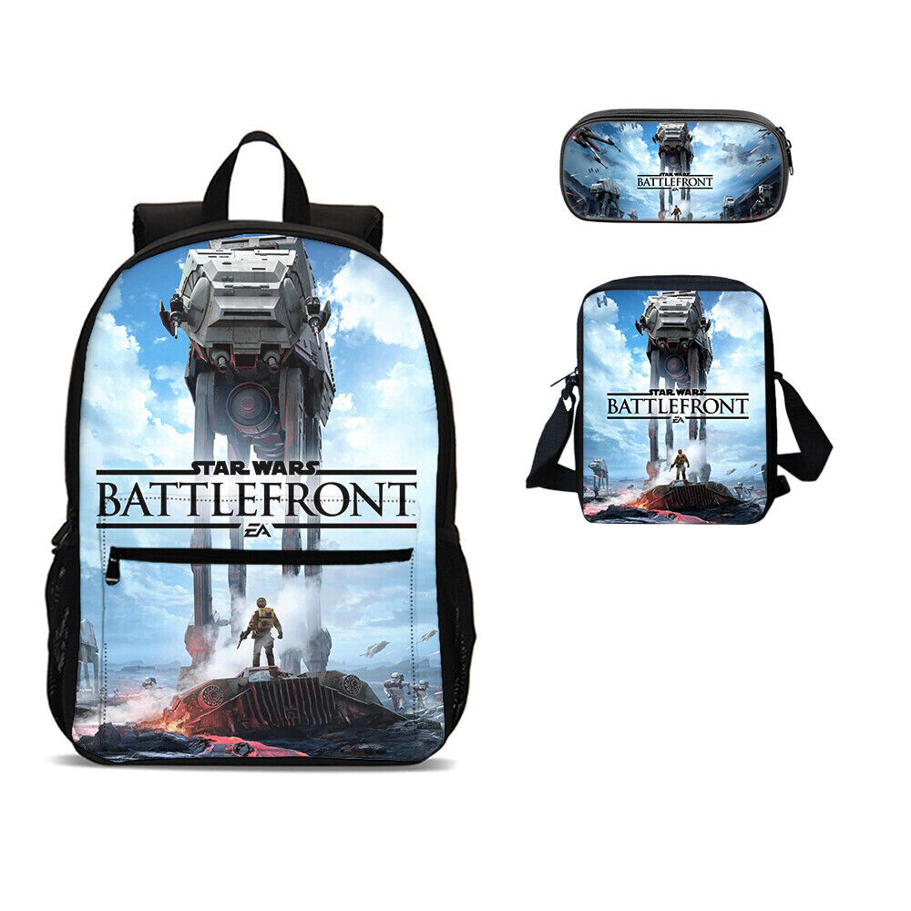 Star Wars School Backpacks Set Insulated Lunch Bag Crossbody Bag Pencil ...
