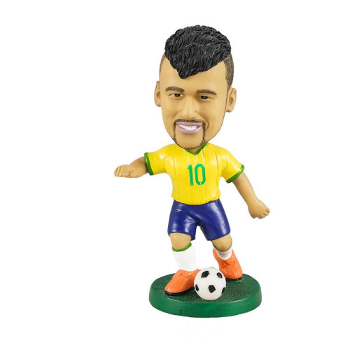 (Neymar) Football Soccer Players Action Figure Model Doll Cars ...