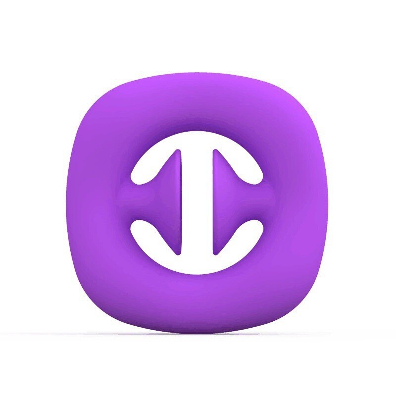 (Purple) Fidget Snapper Hand Toy Grab Squeeze Snap Anti Anxiety Sensory ...