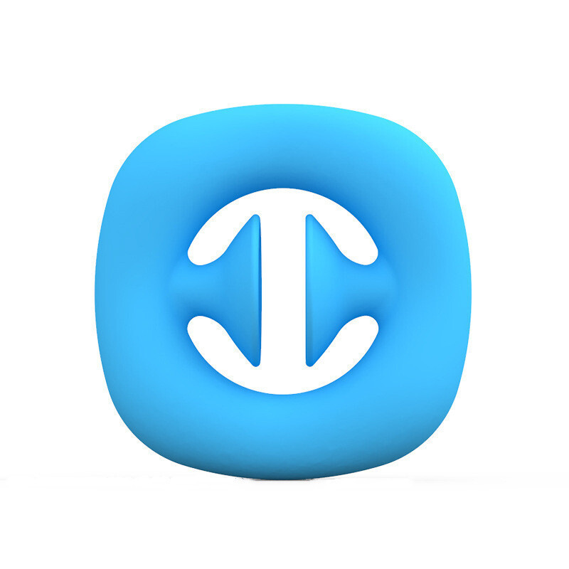 (Blue) Fidget Snapper Hand Toy Grab Squeeze Snap Anti Anxiety Sensory ...