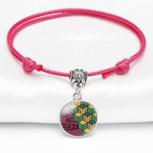 (20405211) Trendy Demon Slayer Nezuko Tanjiro Bracelet Perfect For ...