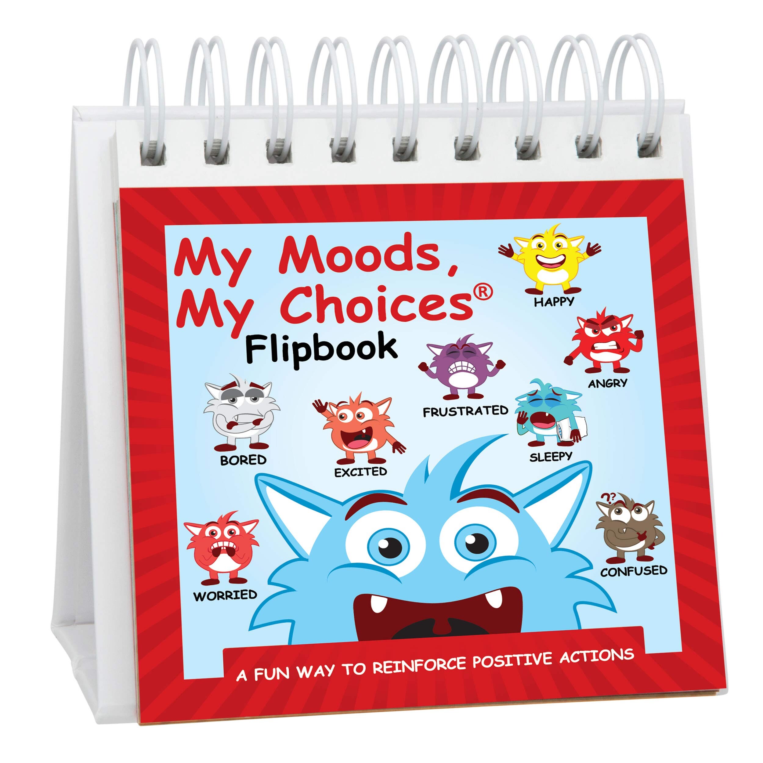 The Original Mood Flipbook for Kids; 20 Different Moods/Emotions ...