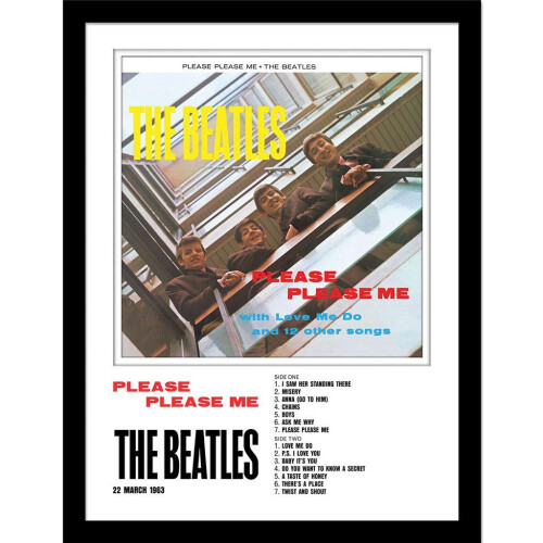 The Beatles Please Please Me Framed Print on OnBuy