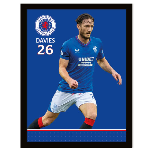Rangers FC Davies Crest Paper Print on OnBuy