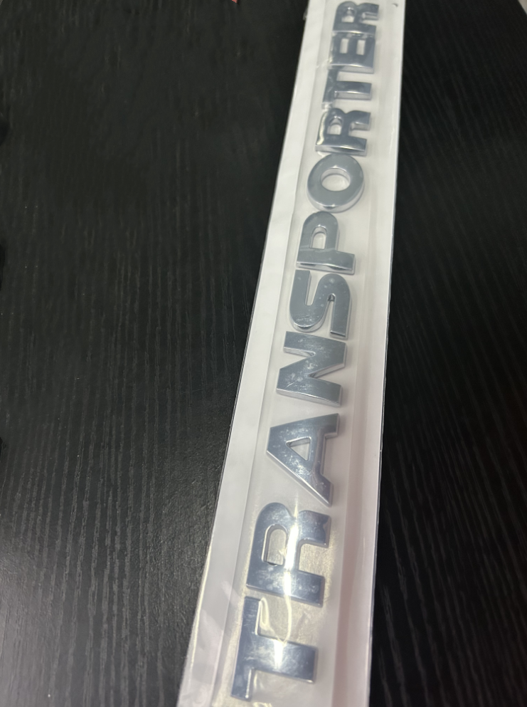 VW Transporter T4 T5 T6 Chrome Rear Boot Lettering Badge Emblem on OnBuy