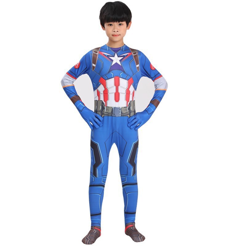 (Costumes B2, Kids 100?90-100cm?) Halloween Spiderman Costume Kamen ...