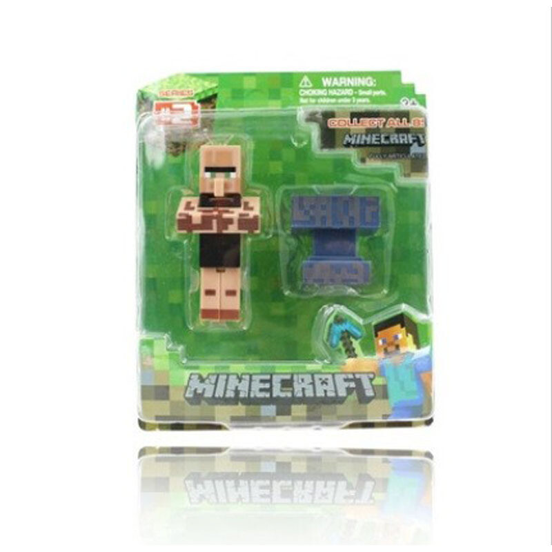 (Brown Villager) Minecraft Action Figure Set on OnBuy